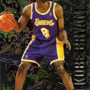 1996-97 Fleer Metal Basketball #181 Kobe Bryant Rookie Card Lakers