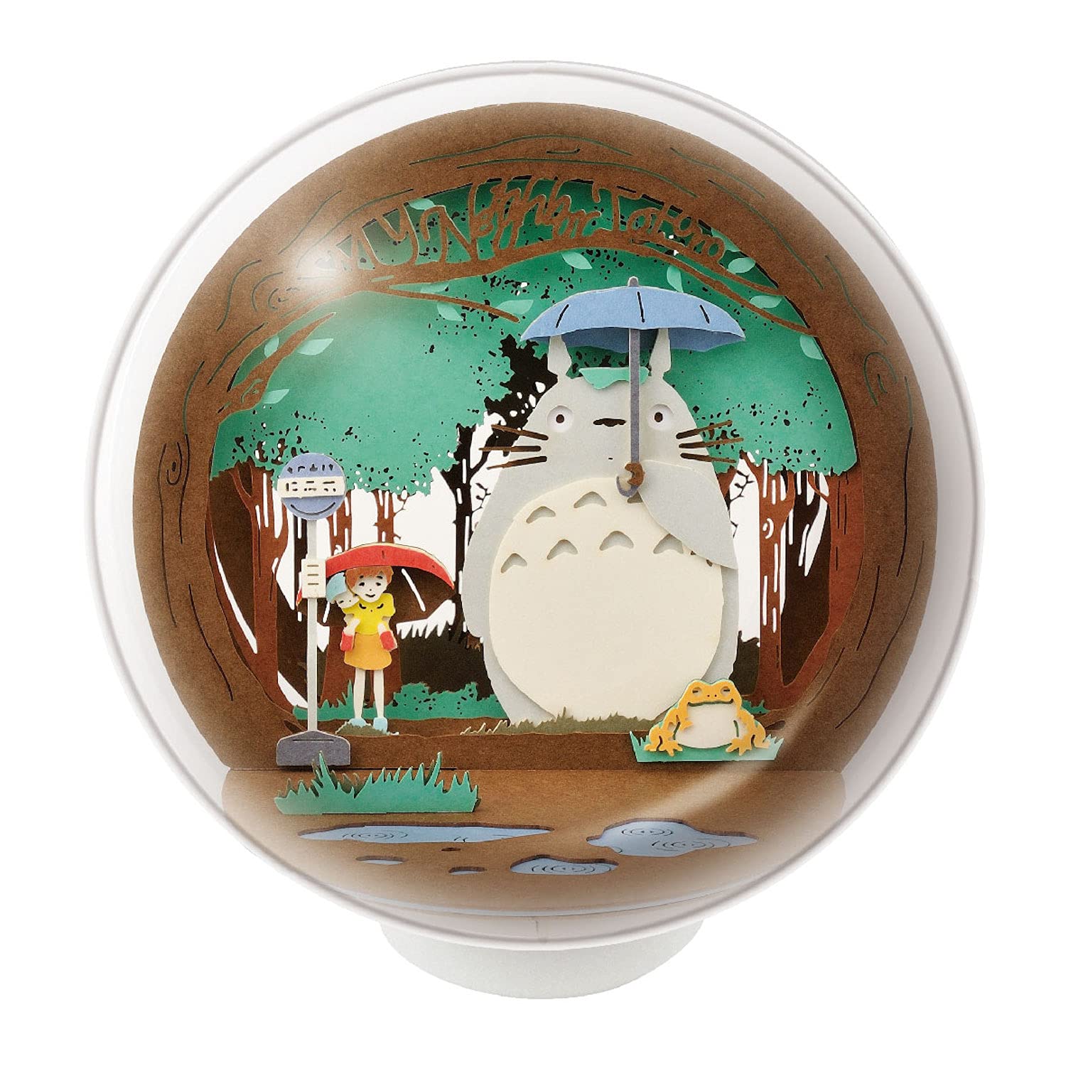 Ensky - My Neighbor Totoro - At The Bus Stop, Paper Theater Ball Craft