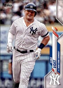 2020 topps #335 luke voit nm-mt yankees