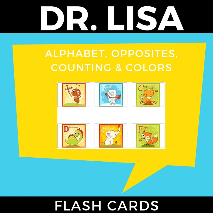 Dr Lisa Preschool Flashcard Set Two