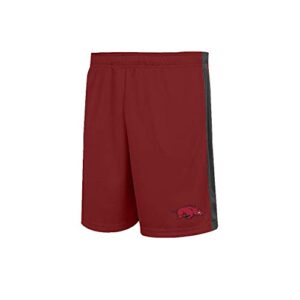 Profile Varsity Men's Big & Tall Athletic Shorts, Card Red/Charcoal, 2X