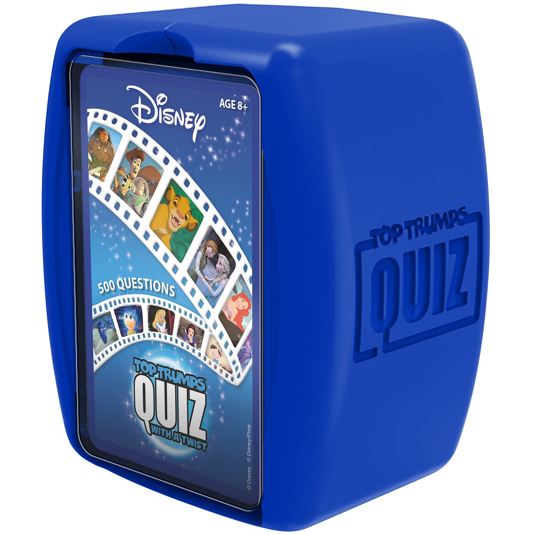 Top Trumps Disney Classic Quiz Game, 500 questions to test your knowledge and memory on Frozen, Bambi, Encanto and Ralph breaks the Internet, educational gift for ages 6 plus