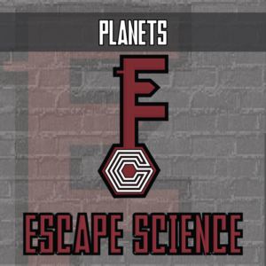 escape science - planets - escape the room style activity