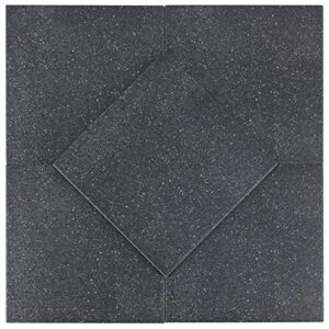 Branwell Nero Matte Porcelain Floor and Wall Tile Sample