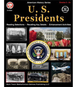 mark twain | u.s. presidents workbook | grades 5–12, printable