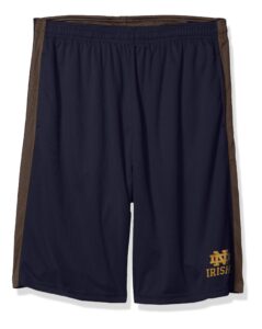 profile varsity men's big & tall athletic shorts, navy/charcoal, 1x