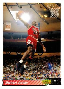 1992-93 upper deck #23 michael jordan basketball card - chicago bulls