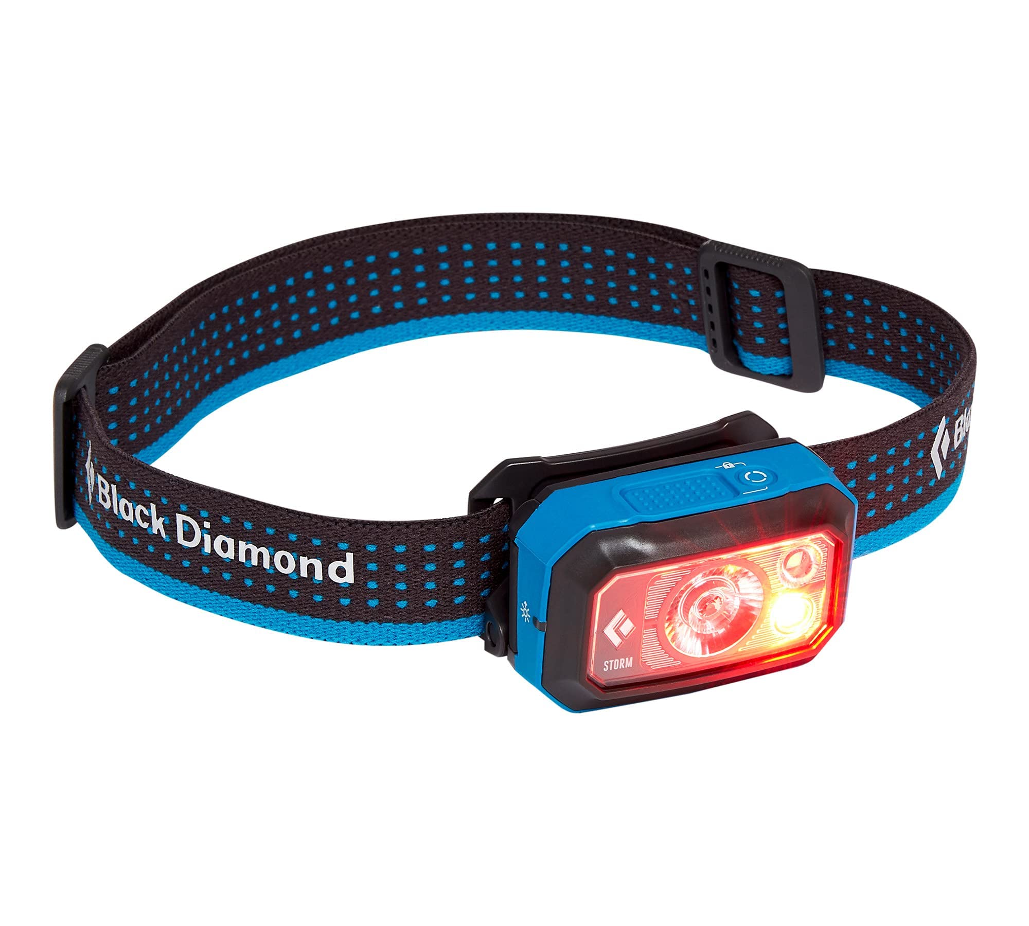 Black Diamond Storm 400 Waterproof Headlamp, Black, Battery Powered