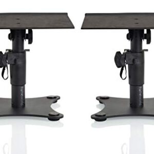 Gator Frameworks Desktop Studio Monitor and Speaker Stand - Set of 2 (GFWSPKSTMNDSK)