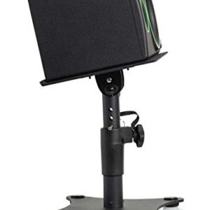 Gator Frameworks Desktop Studio Monitor and Speaker Stand - Set of 2 (GFWSPKSTMNDSK)