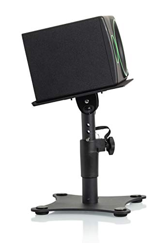 Gator Frameworks Desktop Studio Monitor and Speaker Stand - Set of 2 (GFWSPKSTMNDSK)