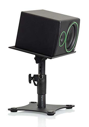 Gator Frameworks Desktop Studio Monitor and Speaker Stand - Set of 2 (GFWSPKSTMNDSK)