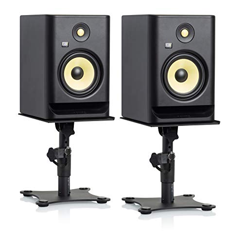 Gator Frameworks Desktop Studio Monitor and Speaker Stand - Set of 2 (GFWSPKSTMNDSK)