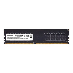 pny performance 16gb ddr4 dram 2666mhz (pc4-21300) cl19 (compatible with 2400mhz or 2133mhz) 1.2v desktop (dimm) computer memory – md16gsd42666