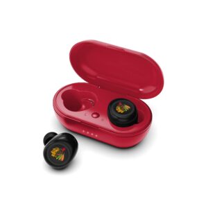 NHL Chicago Blackhawks True Wireless Earbuds, Team Color