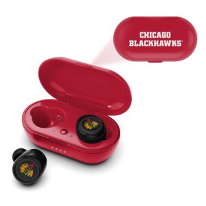 NHL Chicago Blackhawks True Wireless Earbuds, Team Color