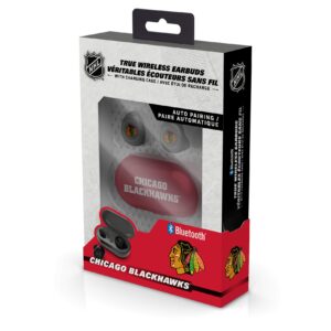 NHL Chicago Blackhawks True Wireless Earbuds, Team Color