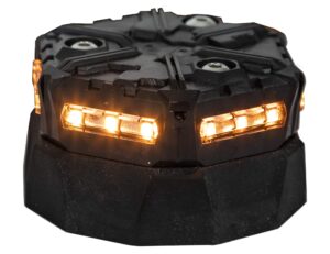 buyers products sl576alp class 2 led micro beacon - magnetic mount with auxiliary plug