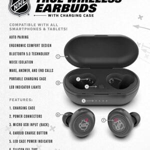 NHL Buffalo Sabres True Wireless Earbuds, Team Color