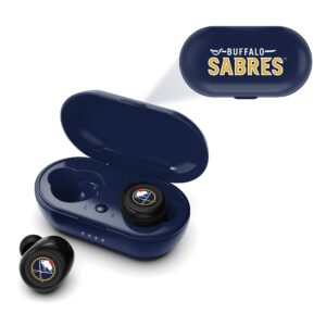 NHL Buffalo Sabres True Wireless Earbuds, Team Color