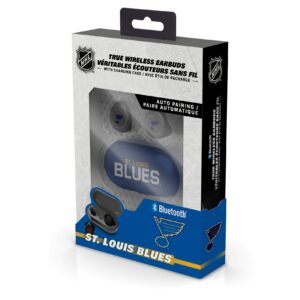 NHL St. Louis Blues True Wireless Earbuds, Team Color