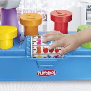 Playskool Tap 'n Spin Tool Bench Activity Toy Toolbox with Hammer for Toddlers 12 Months and Up (Amazon Exclusive) , Blue