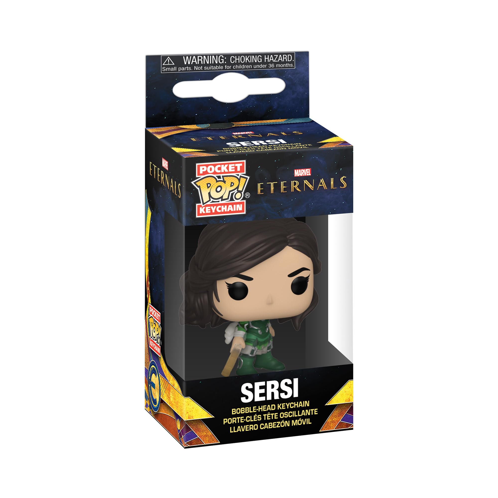 Funko POP Pop! Keychain: Eternals - Sersi Sack Lunch POP 200 Multicolor