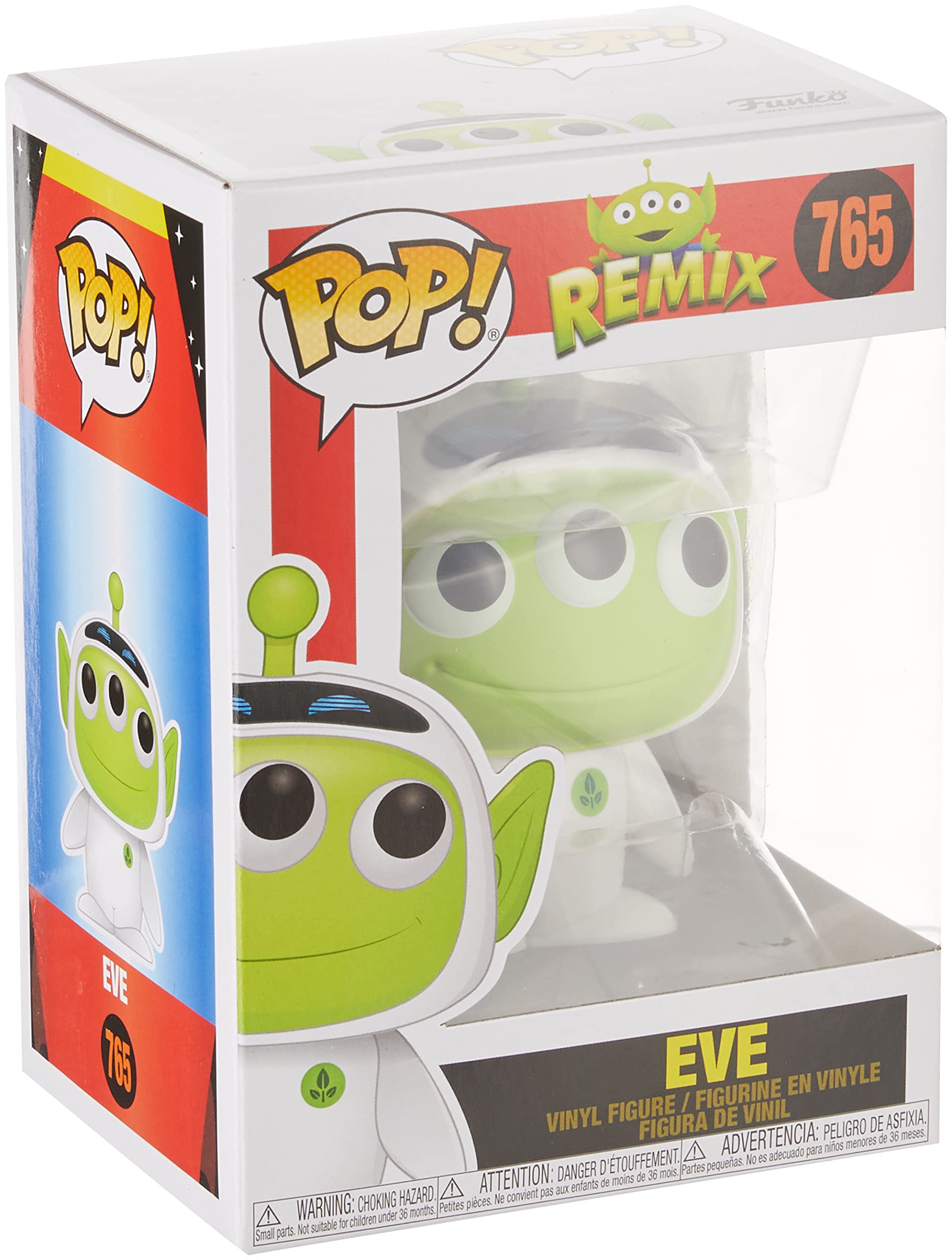 Funko Pop! Disney: Pixar Alien Remix - Eve, Multicolor, 3.75 inches (49608)