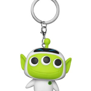 Funko Pop! Keychain: Pixar Alien Remix - Eve, Multicolour, 2 inches