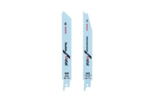 bosch professional 260925c109 2 tlg. säbelsägeblatt (für metall, zubehör säbelsäge) 2-piece set. reciprocating blade, accessory sabre saw