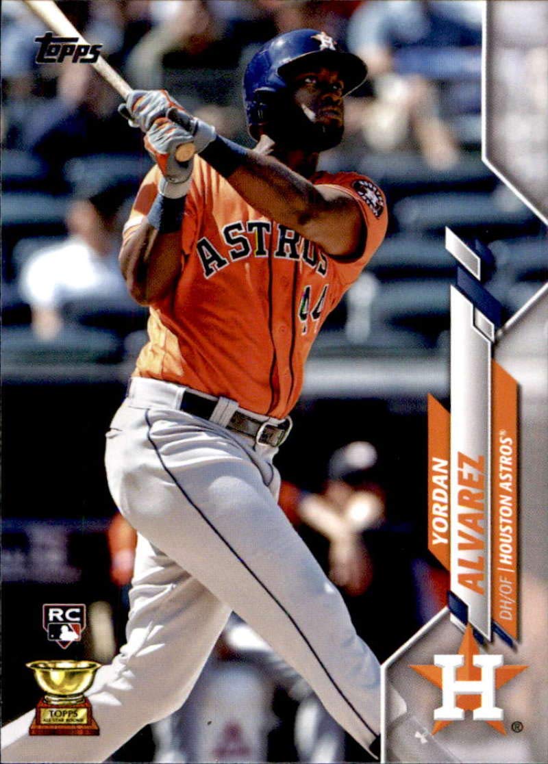 2020 Topps #276 Yordan Alvarez Houston Astros Rookie Baseball Card