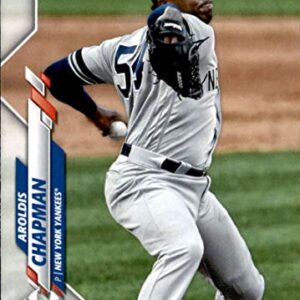 2020 Topps #161 Aroldis Chapman New York Yankees Baseball Card