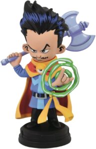 marvel animated doctor strange statue, multicolor, 5 inches