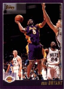 2000-01 topps #189 kobe bryant los angeles lakers nba basketball trading card