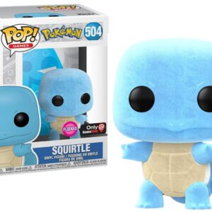 Funko POP! Games: Pokemon - Squirtle [Flocked] #504 Exclusive