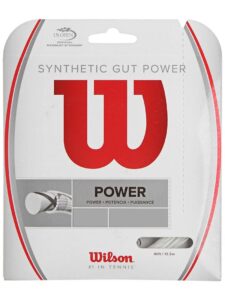 wilson synthetic gut power 16 tennis string - set, purple