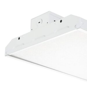 Light in Depot 2ft 110w Commercial LED Linear Bay Light 5000K (250w /400w MH Equal) Shop Light, AC 120-277v, Warehouse Aisle Area Light, Garage, 0-10V Dimming, UL/DLC Complied (110w, 6 Pack)