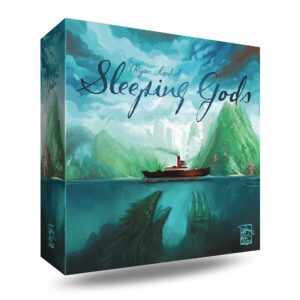 sleeping gods by red raven games, strategy board game