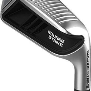 Square Strike Wedge, Black -Right Hand Pitching & Chipping Wedge for Men & Women -Legal for Tournament Play -Engineered by Hot List Winning Designer -Cut Strokes from Your Golf Game Fast