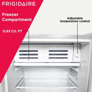 Frigidaire EFR376-MOONBM Retro Bar Fridge Refrigerator with Side Bottle Opener, 3.2 cu. Ft, Moonbeam