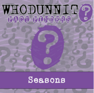 whodunnit? - seasons - knowledge building activity