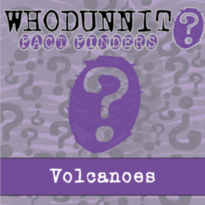 whodunnit? - volcanoes - knowledge building activity