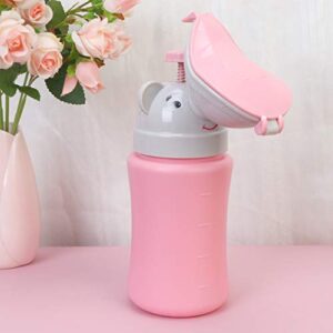 Toyvian Girl Portable Potty Emergency Urinal Toilet for Car Travel Camping Toddler Pee Training Cup Urination Container Urining Tool