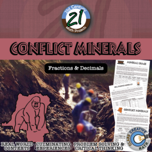 conflict minerals -- international fraction & decimal 21st century math project