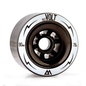 kiloVolt 90 mm Longboard Wheels | Large High-Quality Wheels | Designed for Speed | DIY Electric Skateboard Compatible | Set of 4