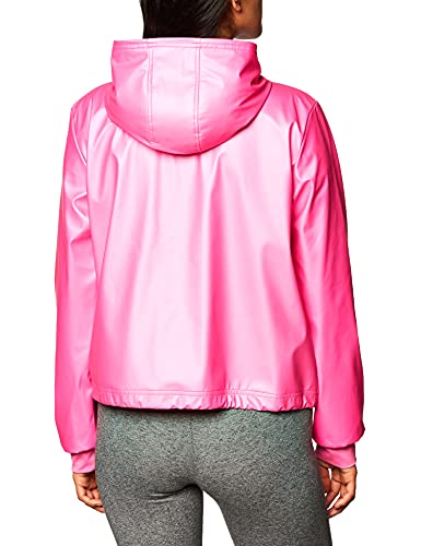 PUMA Women's Train Warm Up Shimmer Jacket, Luminous Pink, L