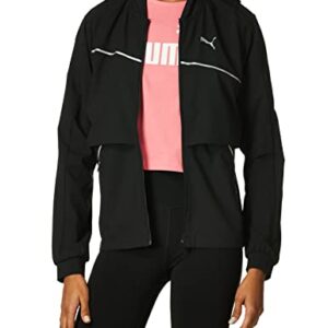 PUMA Women's Run Ultra Jacket, Black, S