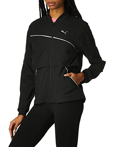 PUMA Women's Run Ultra Jacket, Black, S