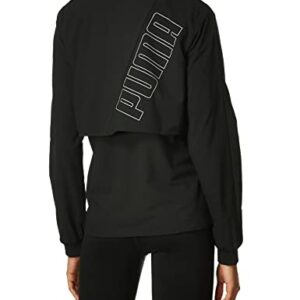 PUMA Women's Run Ultra Jacket, Black, S