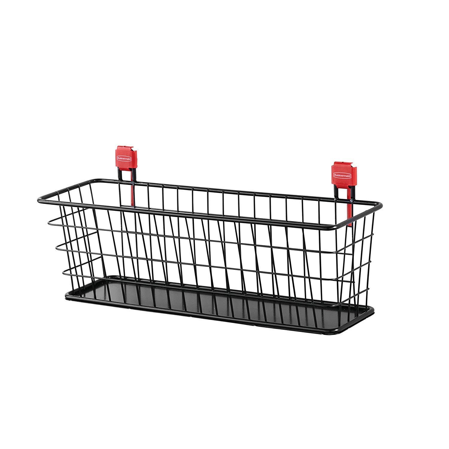 Rubbermaid Outdoor Storage Accessory Shelf (1 Pack); Mounted Basket Organizer (1 Pack); Tool Holder Accessory (1 Pack); 34 Inch Tool Rack (1 Pack)